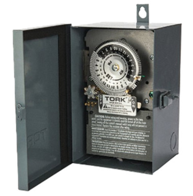 Tork 7302 Skip-a-Day Mechanical Time Switch, 24-Hour, 40A 208-277V ...