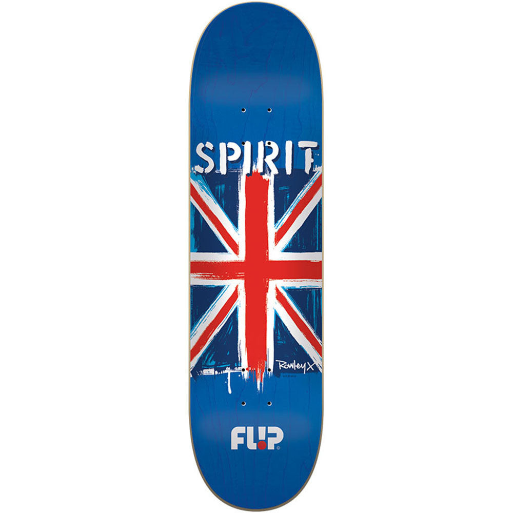 Flip Rowley Spirit Skateboard Deck - Blue - 32.31in x 8.25in