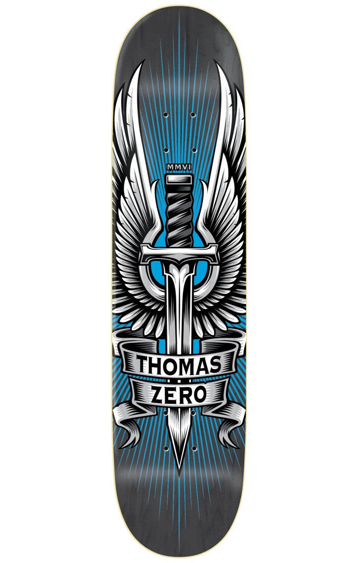 Zero Jamie Thomas MMVI Reissue R7 Skateboard Deck - Black - 8.25in