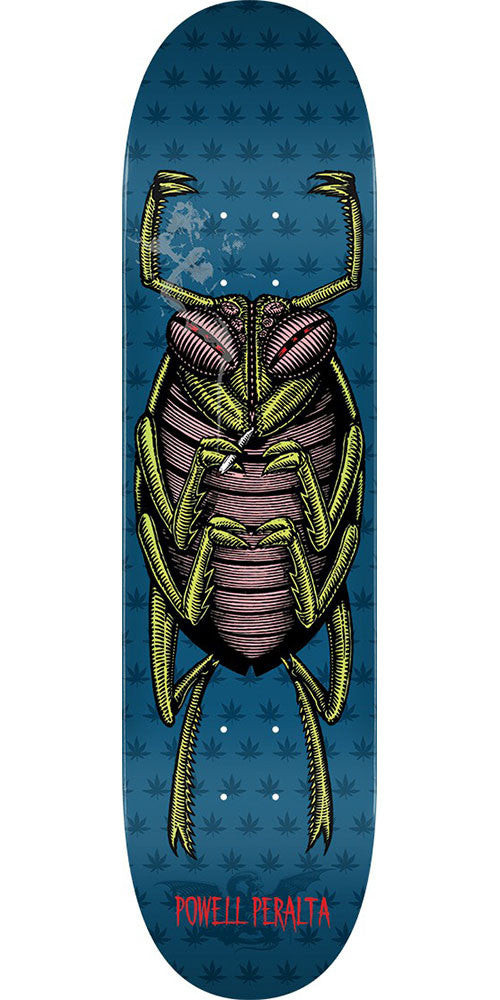 Powell Peralta Roach Skateboard Deck - Blue - 8.25in x 31.95in