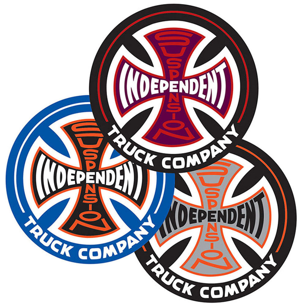 Independent Suspension Sketch Decal Sticker - Assorted - 1.5in x 1.5in
