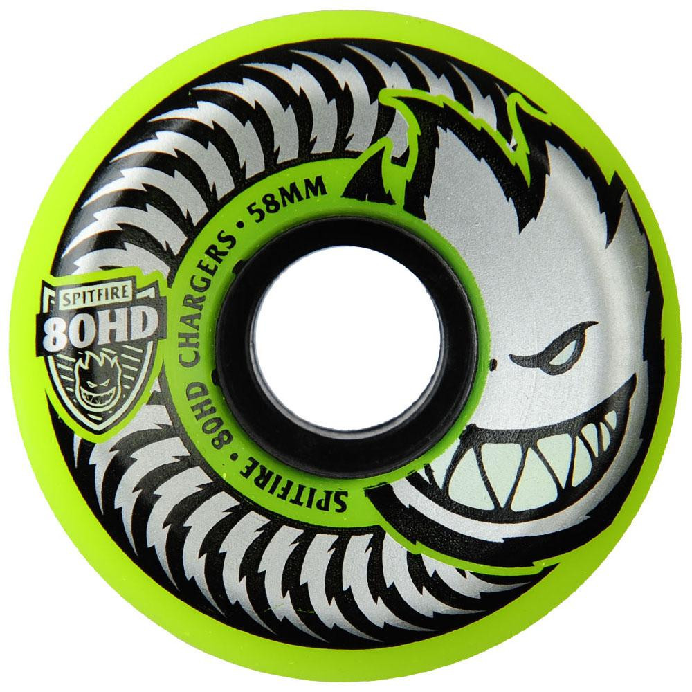 Spitfire 80HD Chargers Conical Skateboard Wheels - Yellow - 58mm 80a ...