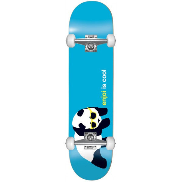 Enjoi Cool Complete Skateboard - 7.6 - Blue