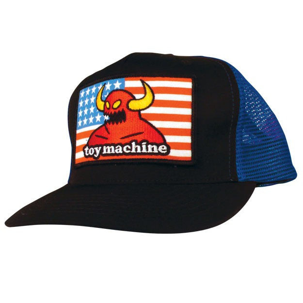 Toy Machine American Monster Adjustable Men's Hat - Blue