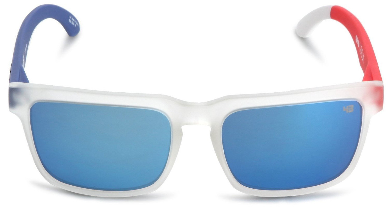Spy Helm Sunglasses - Team America Frame - Blue Spectra Lens