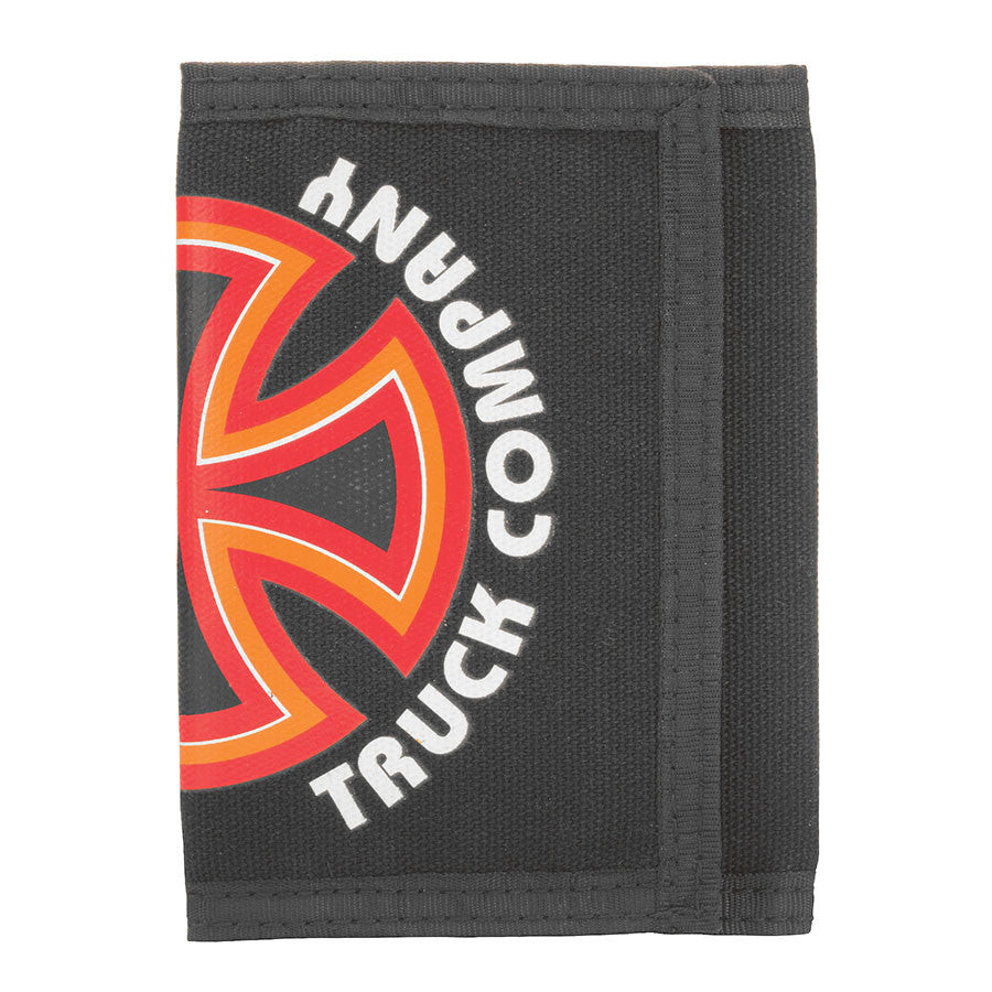 Independent Bauhaus Cross Tri-Fold Wallet - Black