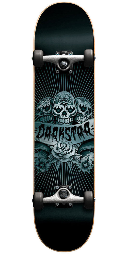 Darkstar Skully FP Complete Skateboard - 8.1 - Blue