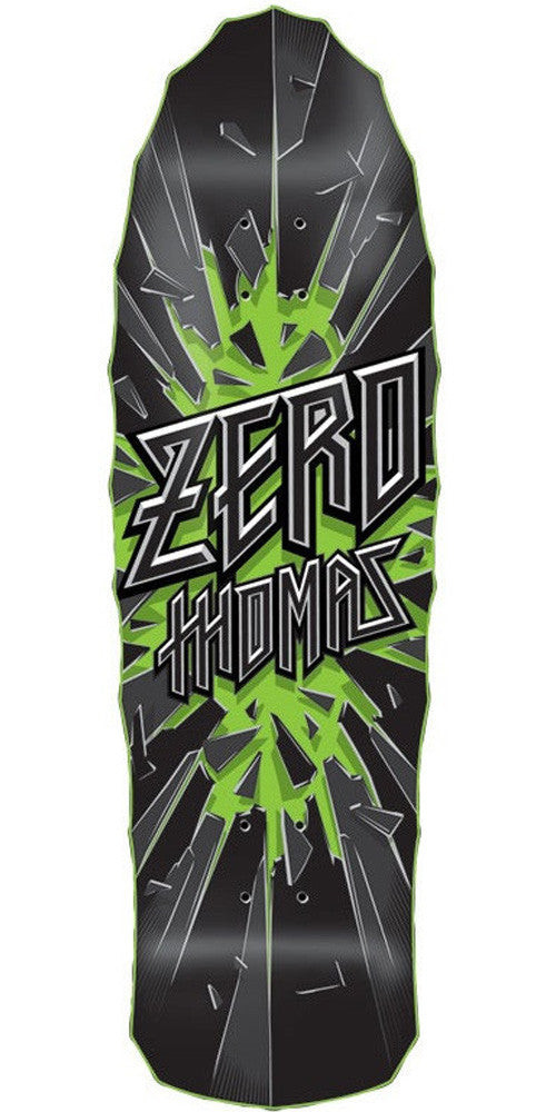 Zero Thomas Breakout Large Old School Skateboard Deck - Black - 9.75in