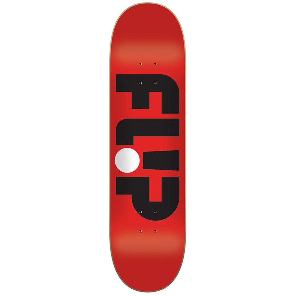 Flip Team Odyssey Series Skateboard Deck - Red - 8.0in x 31.5in