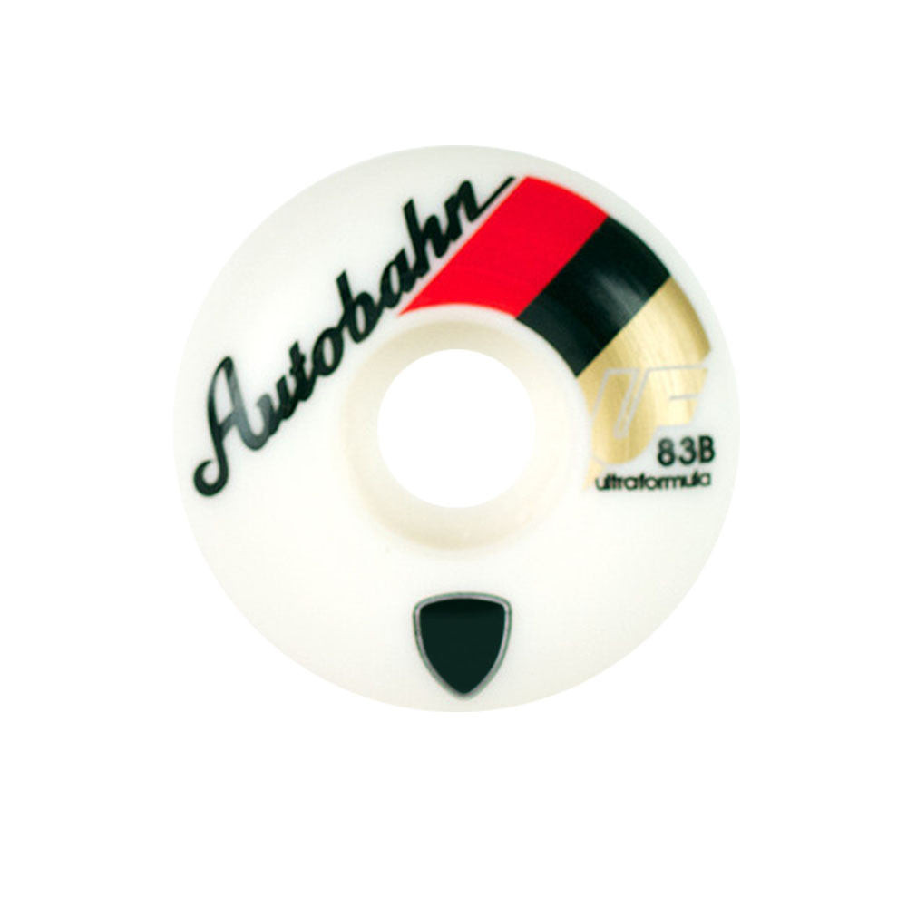 Autobahn Torus Ultra - White - 54mm 83b - Skateboard Wheels (Set of 4)