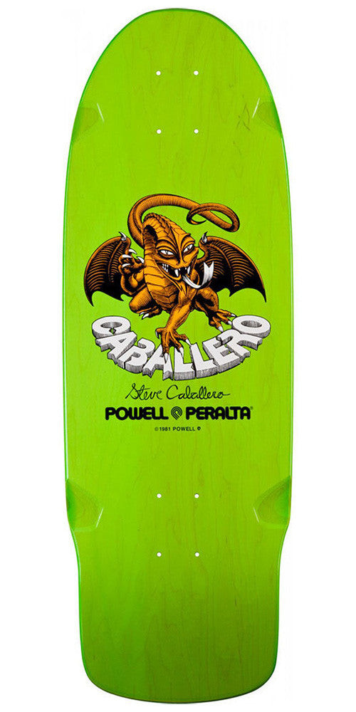 Powell Peralta Bones Brigade Steve Caballero Dragon Reissue Skateboard ...