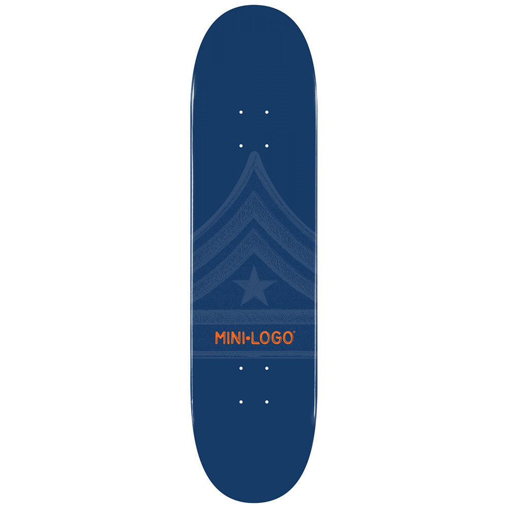 Mini Logo Skateboard Deck - Navy Quartermaster - 8.25