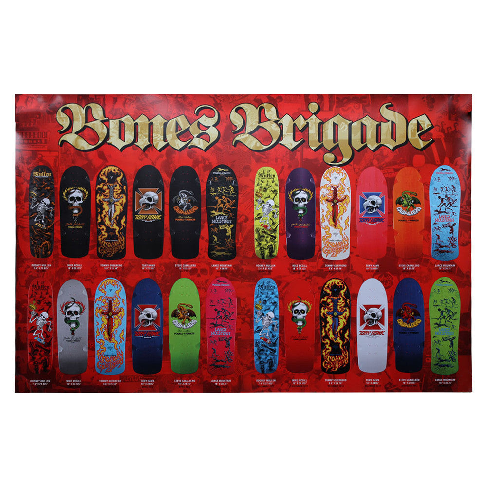 Bones Lance Mountain Skate Banner - 24in x 36in