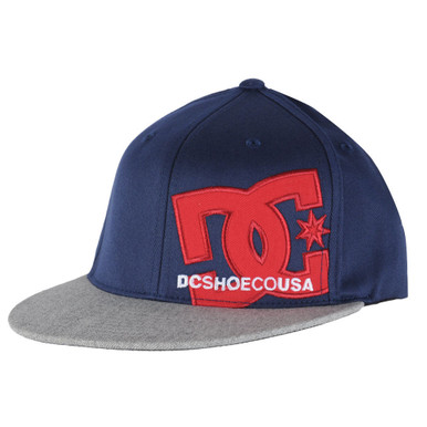 DC Franchise Fitted Men's Hat - Blue/Blue/Grey XBBS