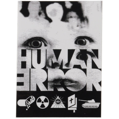 Alien Workshop Human Error Sticker - Assorted