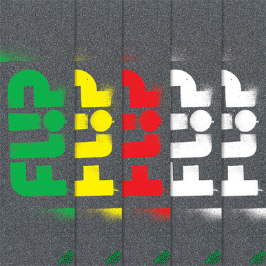 Mob Flip Stencil 9in x 33in Skateboard Griptape - Assorted (1 Sheet)