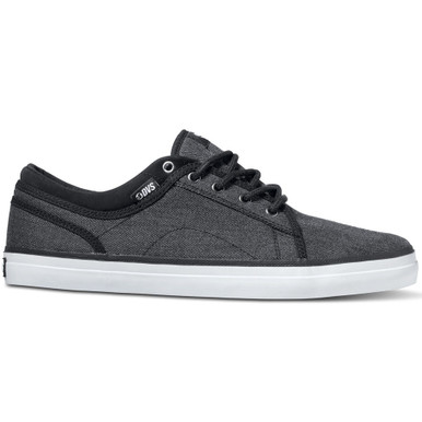 DVS Aversa Skateboard Shoes - Black Herringbone 005