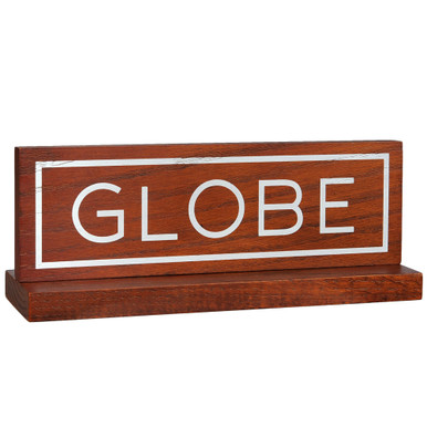 Globe Two Piece Sign Miscellaneous - Cabin Stain