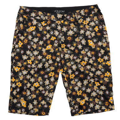 Volcom Short Stuff DBR Women's Bathing Suit - Brown - Size 5