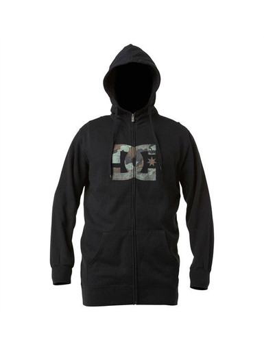 DC Star Snow Zip Men's Sweatshirt - Black