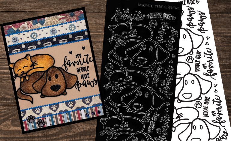 Premium Outline Stickers for Crafting | Krazy Kreations