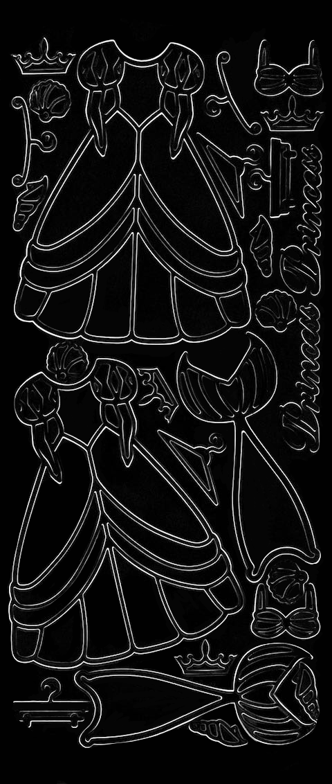 Under the Sea Outline Sticker - Krazy Kreations