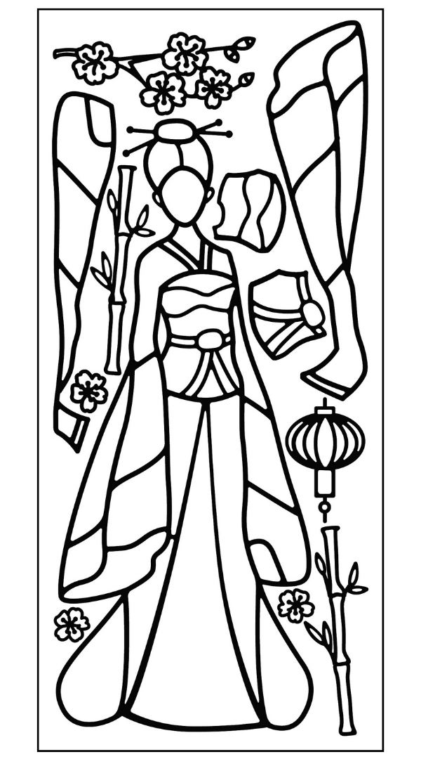 Krazy Kreations | Paper Doll Outline Sticker, Awesome Guy
