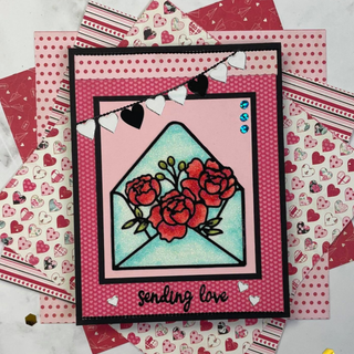 Split Flowers Outline Sticker - Krazy Kreations