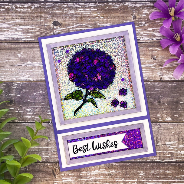 Split Flowers Outline Sticker - Krazy Kreations