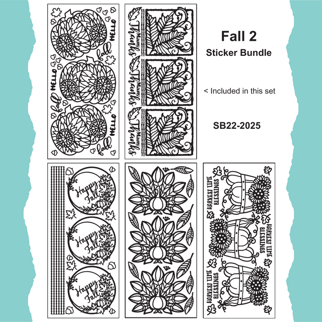 Premium Outline Stickers for Crafting | Krazy Kreations