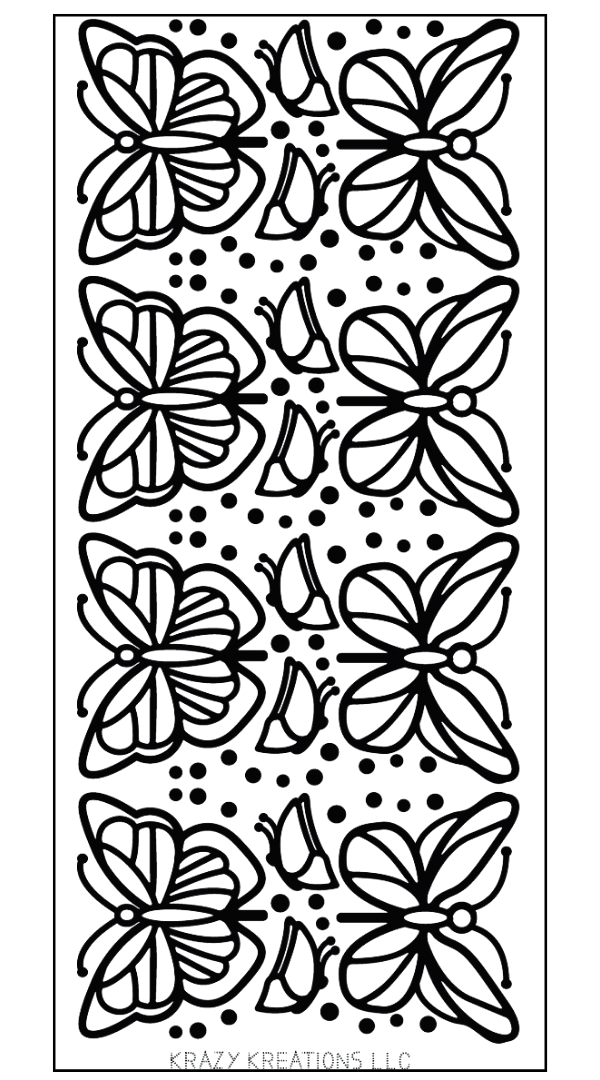 Feel Better Outline Sticker - Krazy Kreations