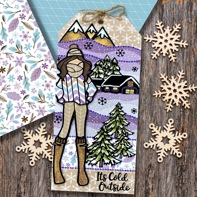Krazy Kreations | Paper Doll Outline Sticker, Awesome Guy