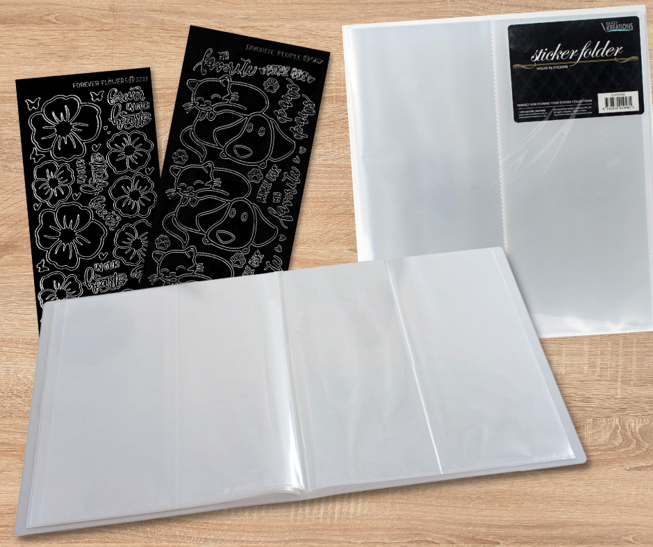 Elevate Your Crafting with the Ultimate Sticker Organizer - Krazy Kreations