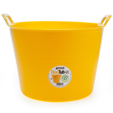 XTrade X0900101 Yellow Flexi-Tub 42L - Toolsaver
