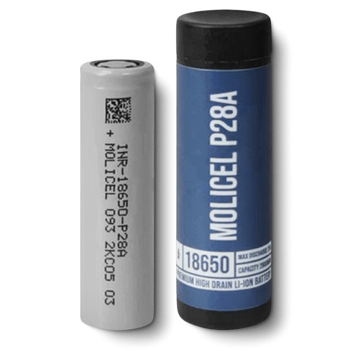 Molicel P28A 2800mAh 18650 Battery | Orderly Distro