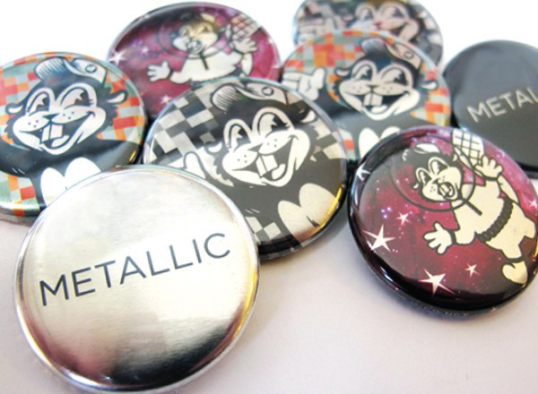 5 Tips for Metallic: Make Your Buttons Custom - Busy Beaver Button Co.