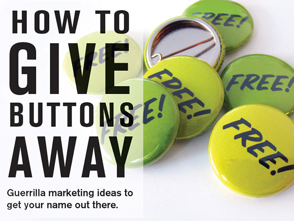 How to Give Buttons Away - Busy Beaver Button Co.