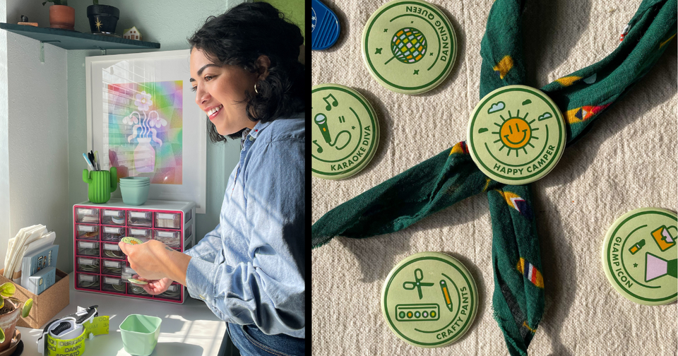 Spotlight on Little Kerning House: Custom Buttons for the Perfect Girls ...