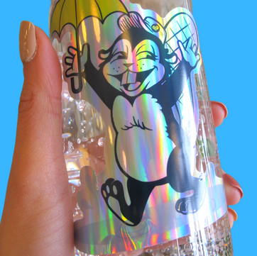 Custom Holographic Stickers | Die Cut | Busy Beaver