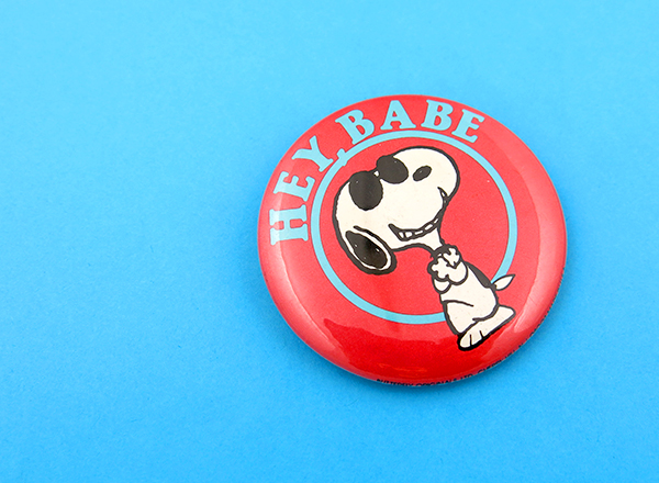 Snoopy Buttons Through History - Busy Beaver Button Co.