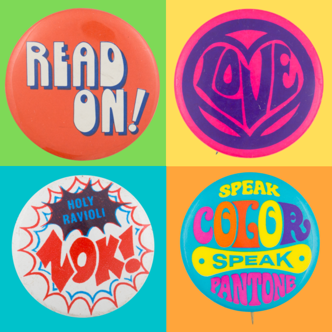 Best Vintage Fonts for Buttons - Busy Beaver Button Co.