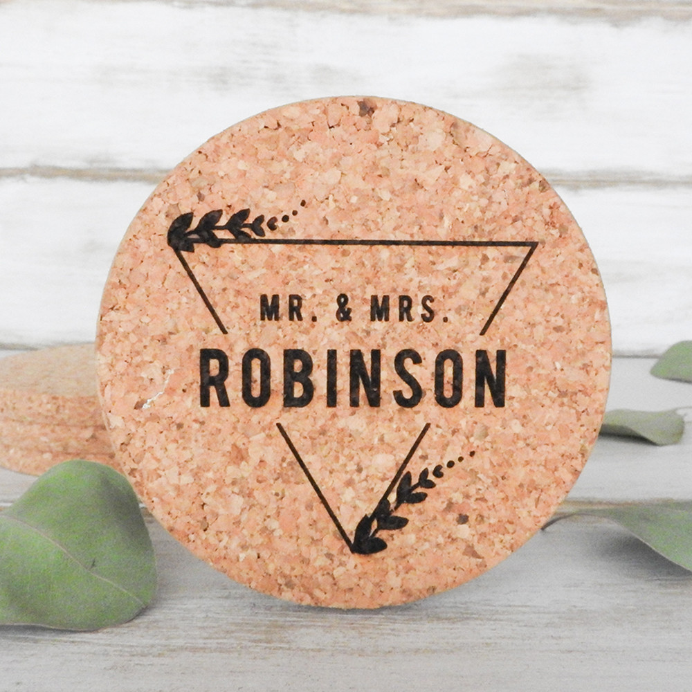 Cork Coasters - Round - Option 1