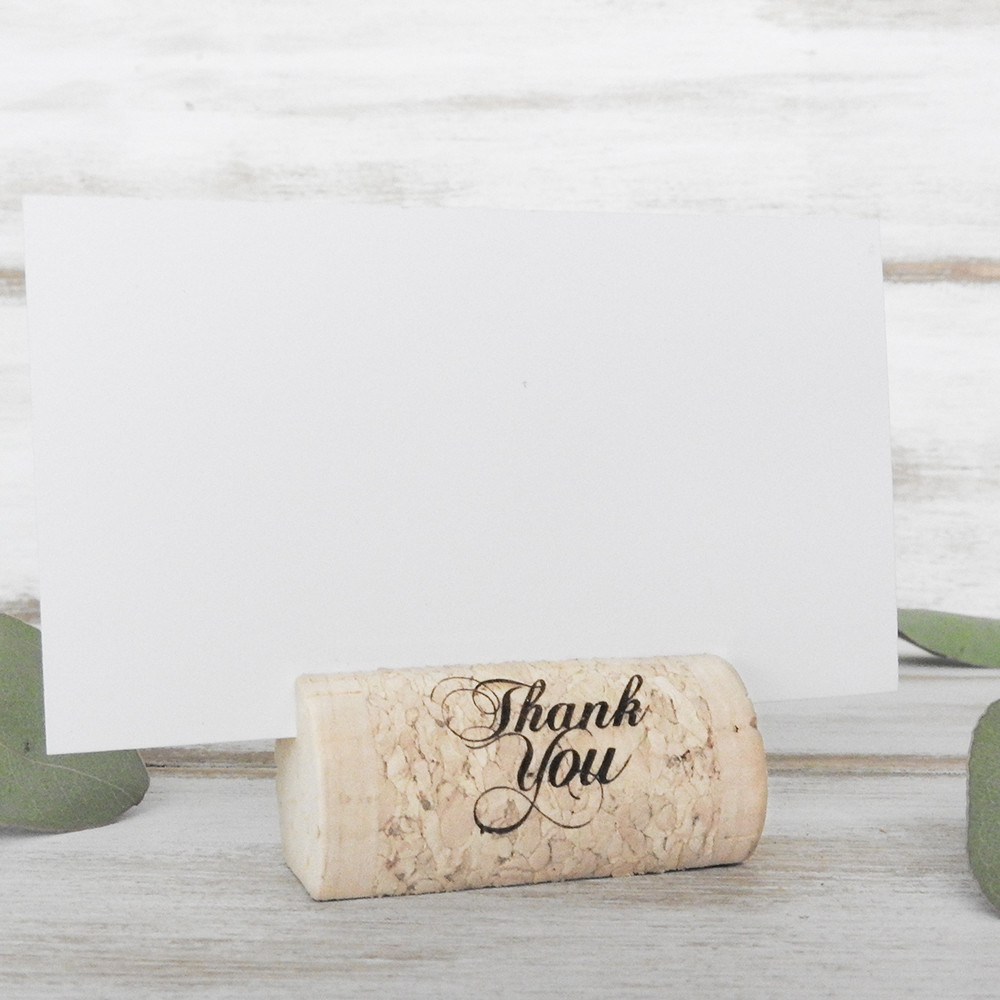 Cork Place Card Holders - Custom - Corkey Creations