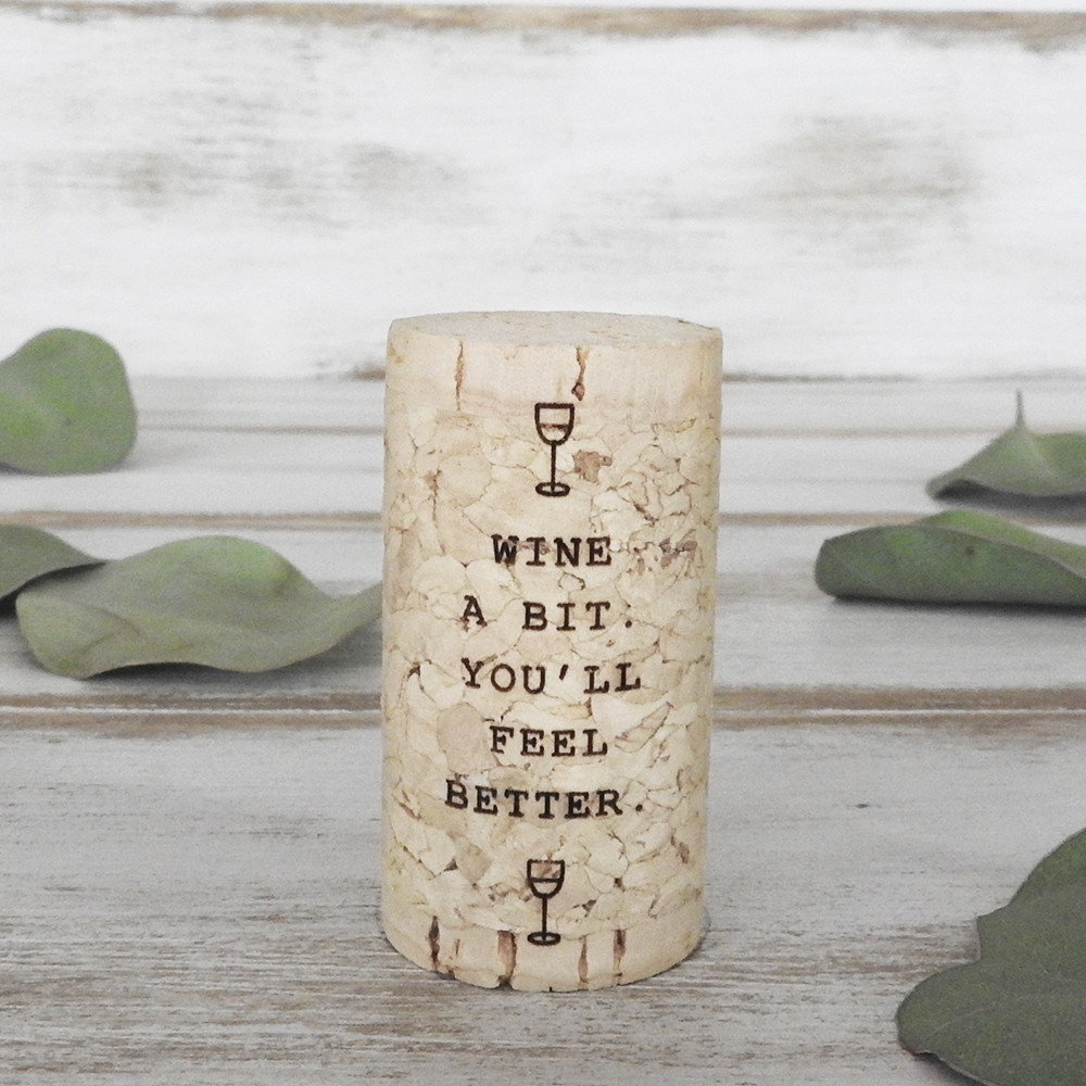 Personlized Whole Wine Corks - Build Your Own - CorkeyCreations.com