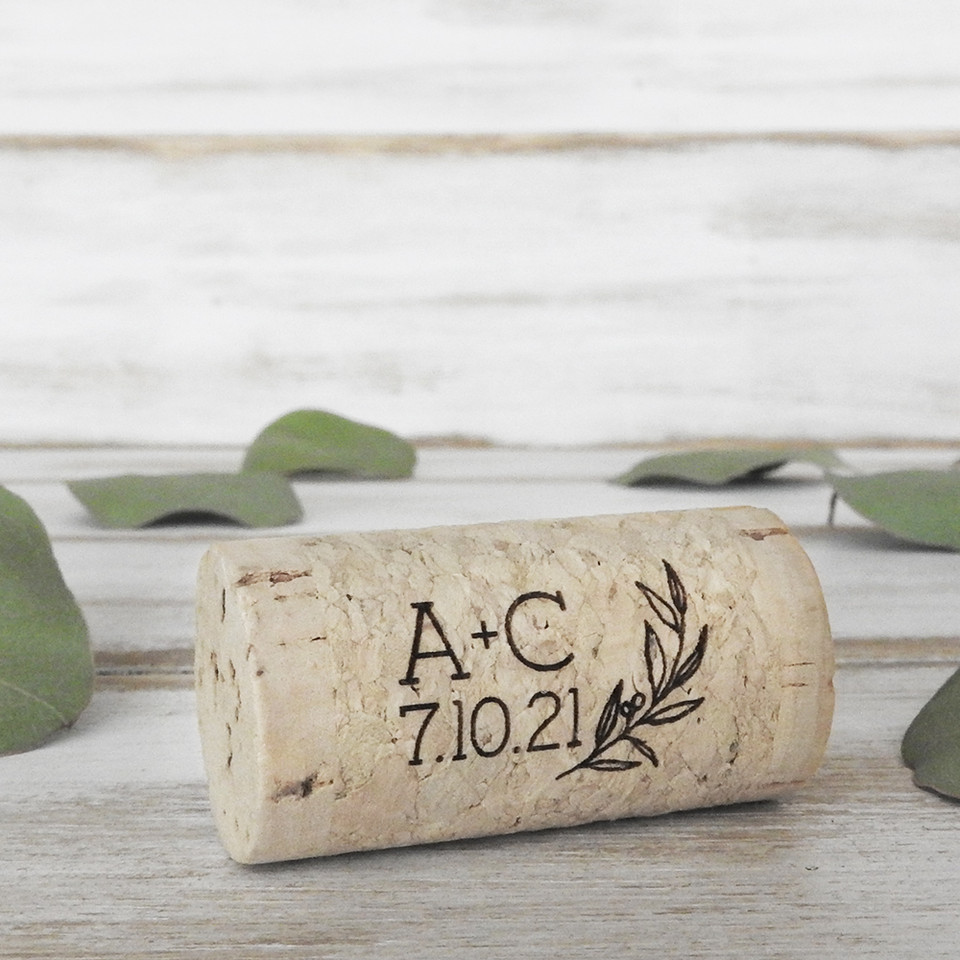 Personalized Whole Corks - Option 2 - CorkeyCreations.com