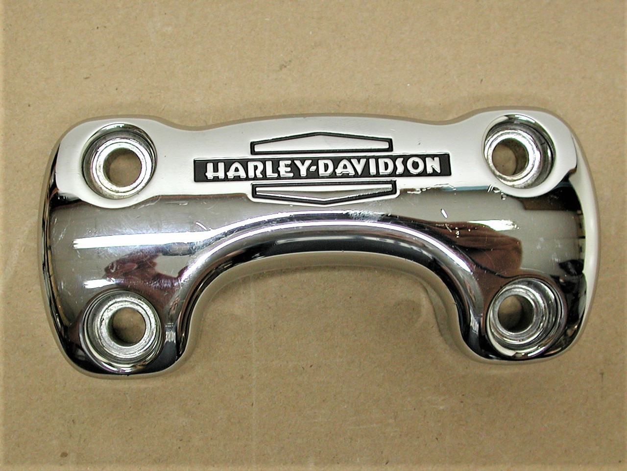 Harley Davidson Softail Deluxe FLSTN OEM 55903-05 Handlebar Riser Upper ...