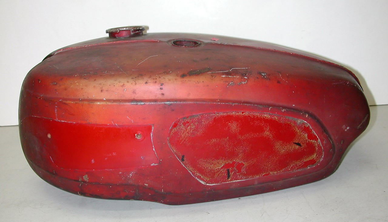 Vintage 1968 TRIUMPH TR25W Trophy 250 OEM Motorcycle Fuel Gas Tank