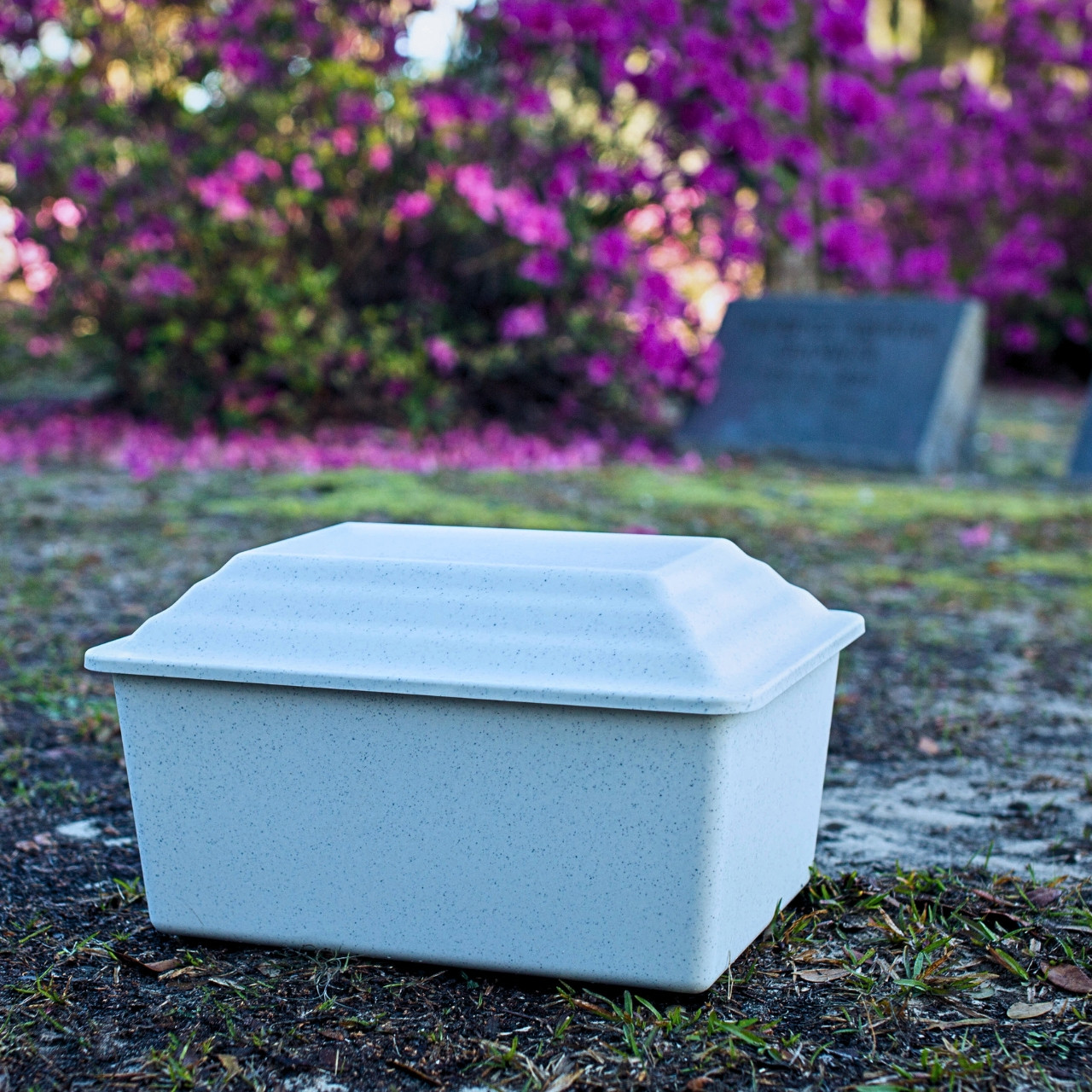 Basic Urn Vault - Granite Gray