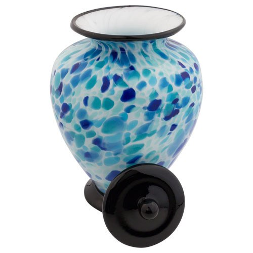 Canto Hand Blown Glass Cremation Urn
