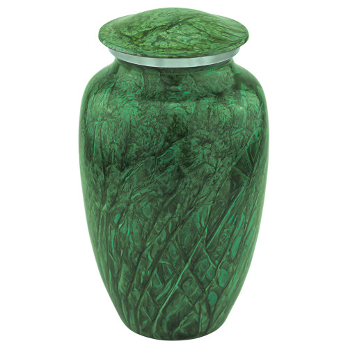 Aqua Harbor Aluminum Urn | Brass & Metal Cremation Urns for Ashes